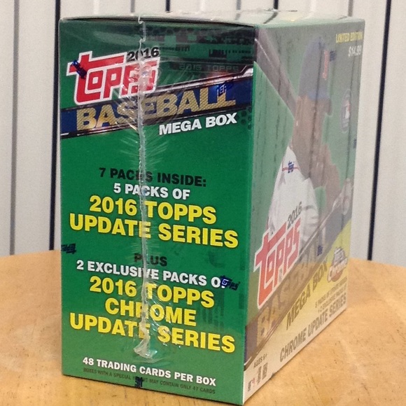 Topps | Other | Topps 26 Baseball Mega Box Chrome Update Series | Poshmark